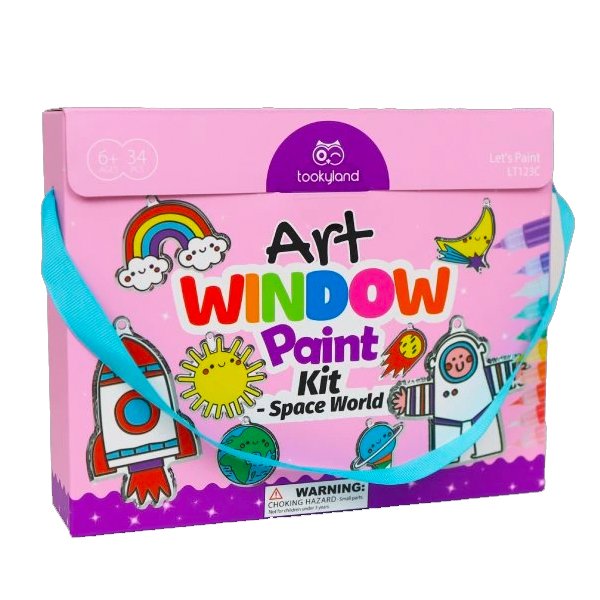 Kit de arte para ventanas – Mundo Espacial - QIRUTOYS